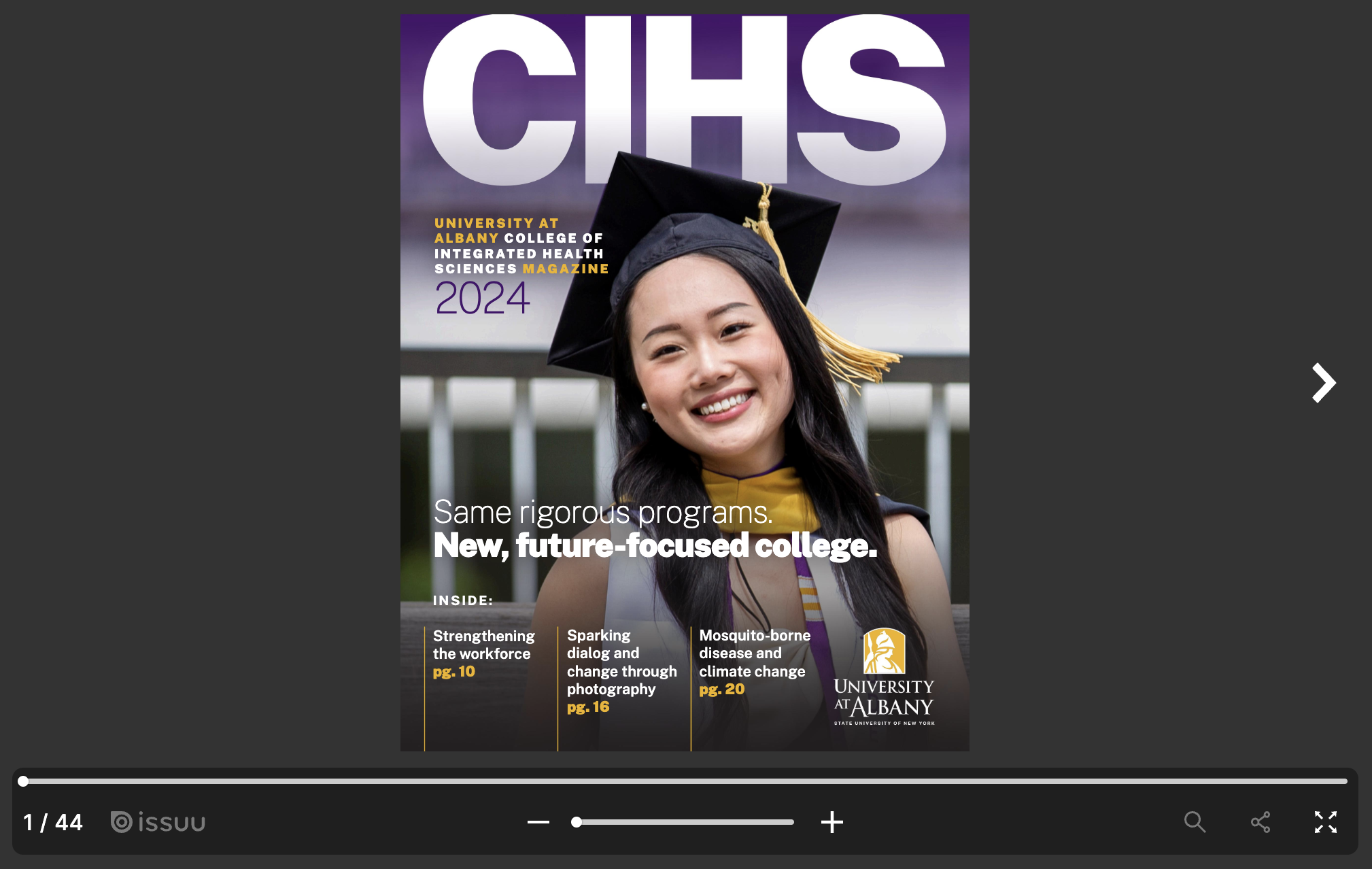 College Magazine | University at Albany